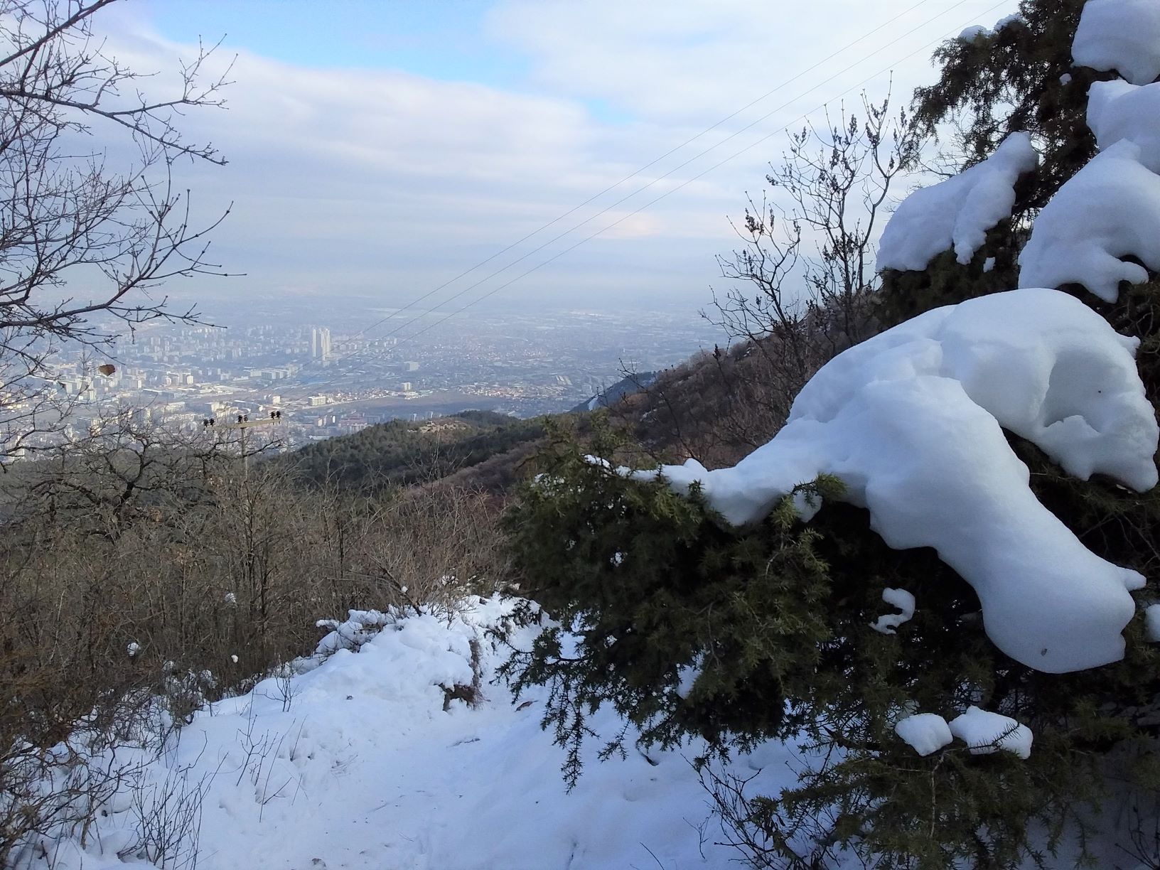 Climbing Mount Vodno, North Macedonia