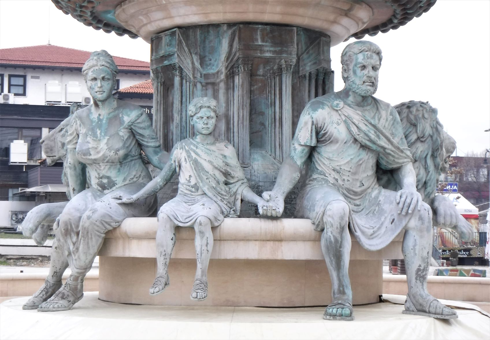 The Statues of Skopje, North Macedonia